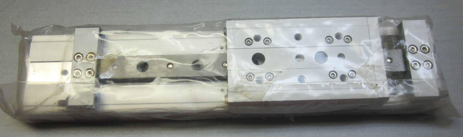 SMC MXW16-125 pneumatic air slide table linear stage bearing guided – Autovation Surplus