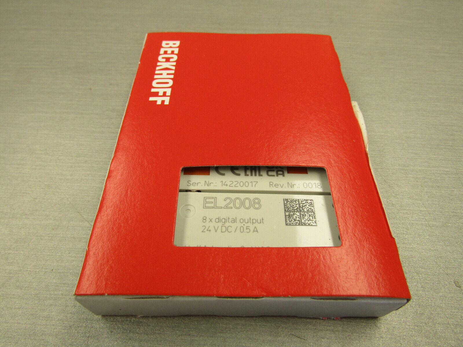 Beckhoff EL2008 PLC Digital Output Module – Autovation Surplus