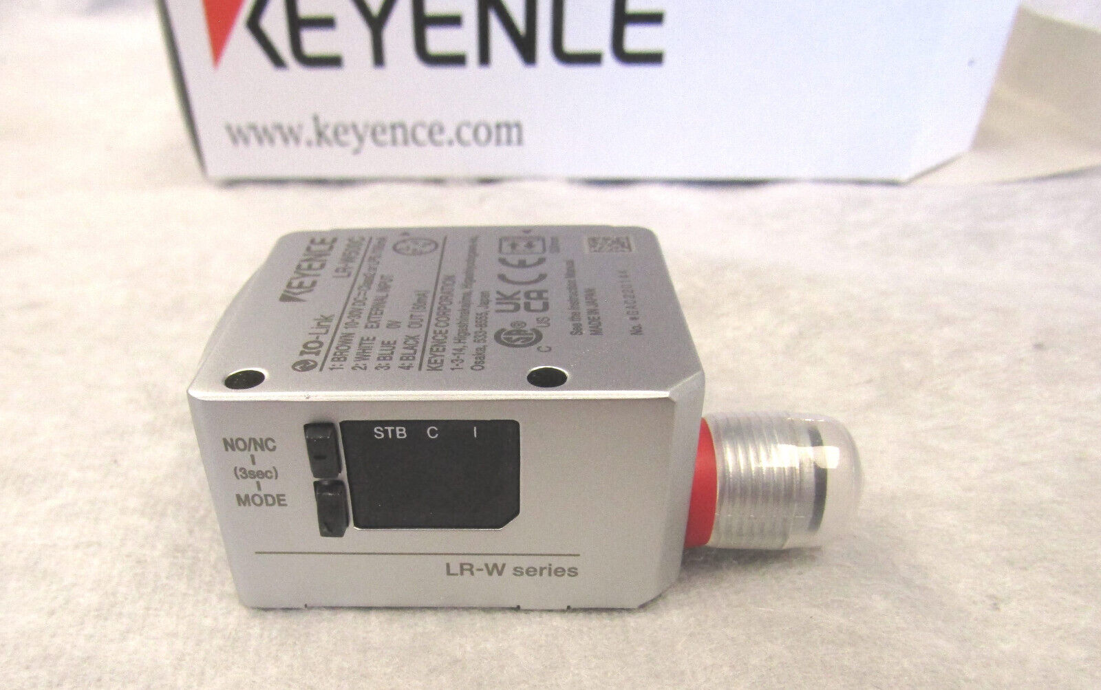 Keyence LR-W500C Full Sprectrum Color Sensor – Autovation Surplus