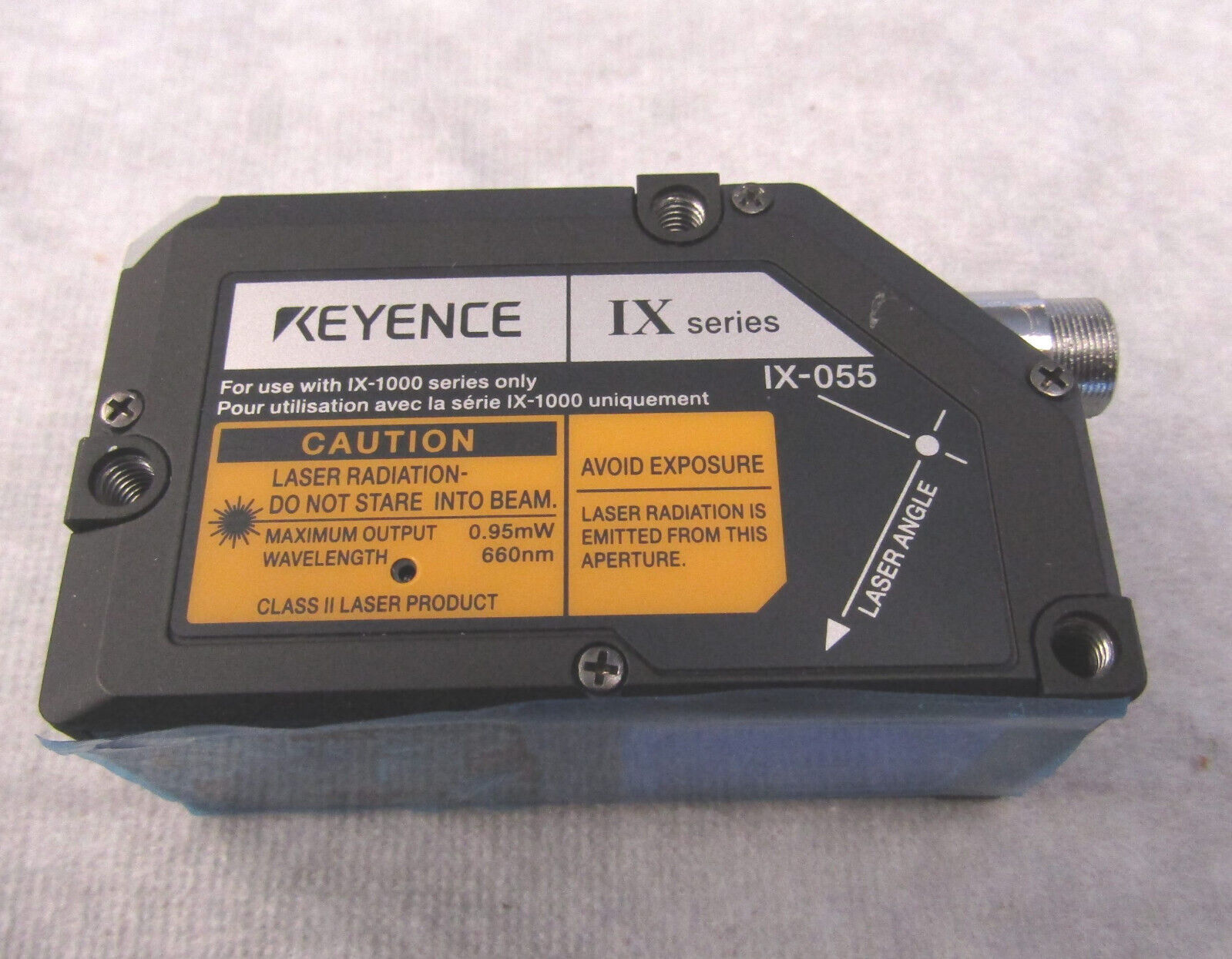 Keyence IX-055 Laser Scanner Sensor Head – Autovation Surplus