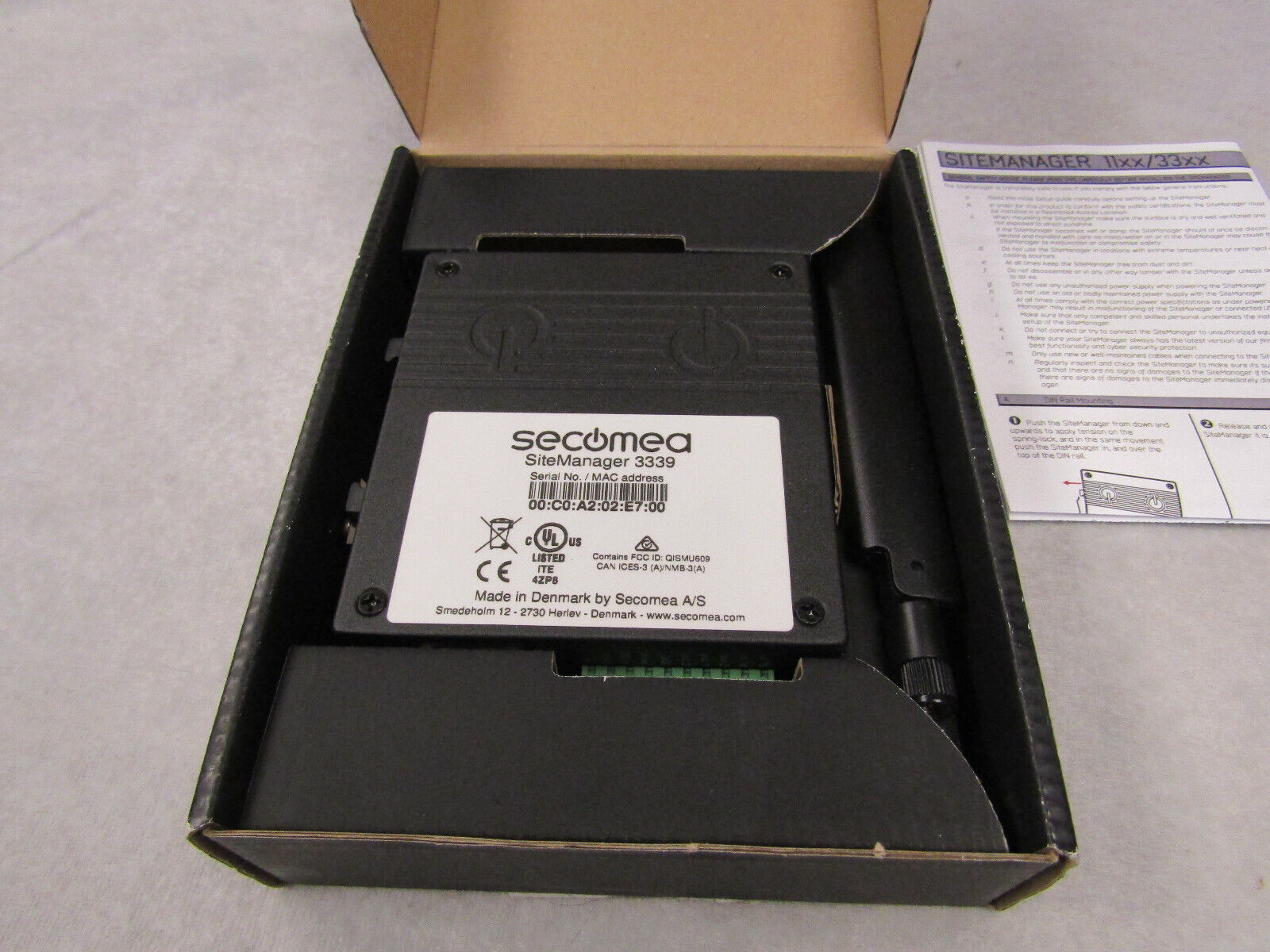 Secomea SiteManager 3339 – Autovation Surplus