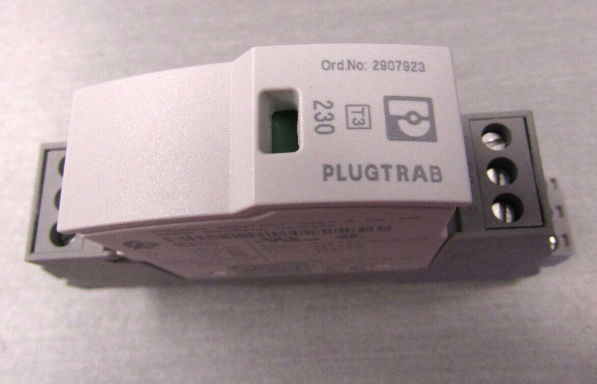 Phoenix Contact PLT-SEC-T3-230-FM-UT 2907919 PLUGTRAB Surge Protector ...
